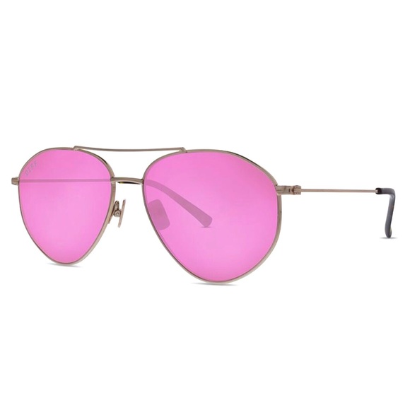 Diff Eyewear | Accessories | Diff Scout Sunglasses Polarized Gold Frame ...